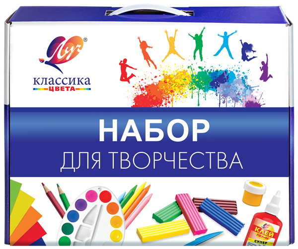 Набор для творчества Луч Классика цвета 14 предметов - 1 350 руб.